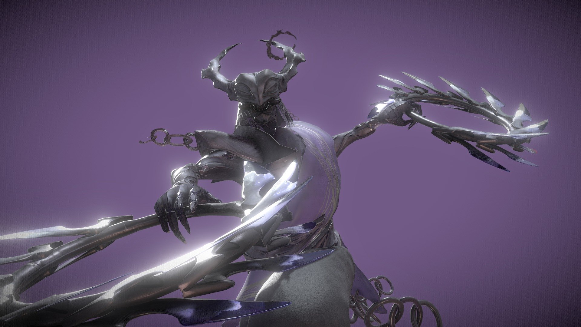 Chakram Daemon - 3D model by Ira Villaruel (@iravillaruel) [52101bd ...
