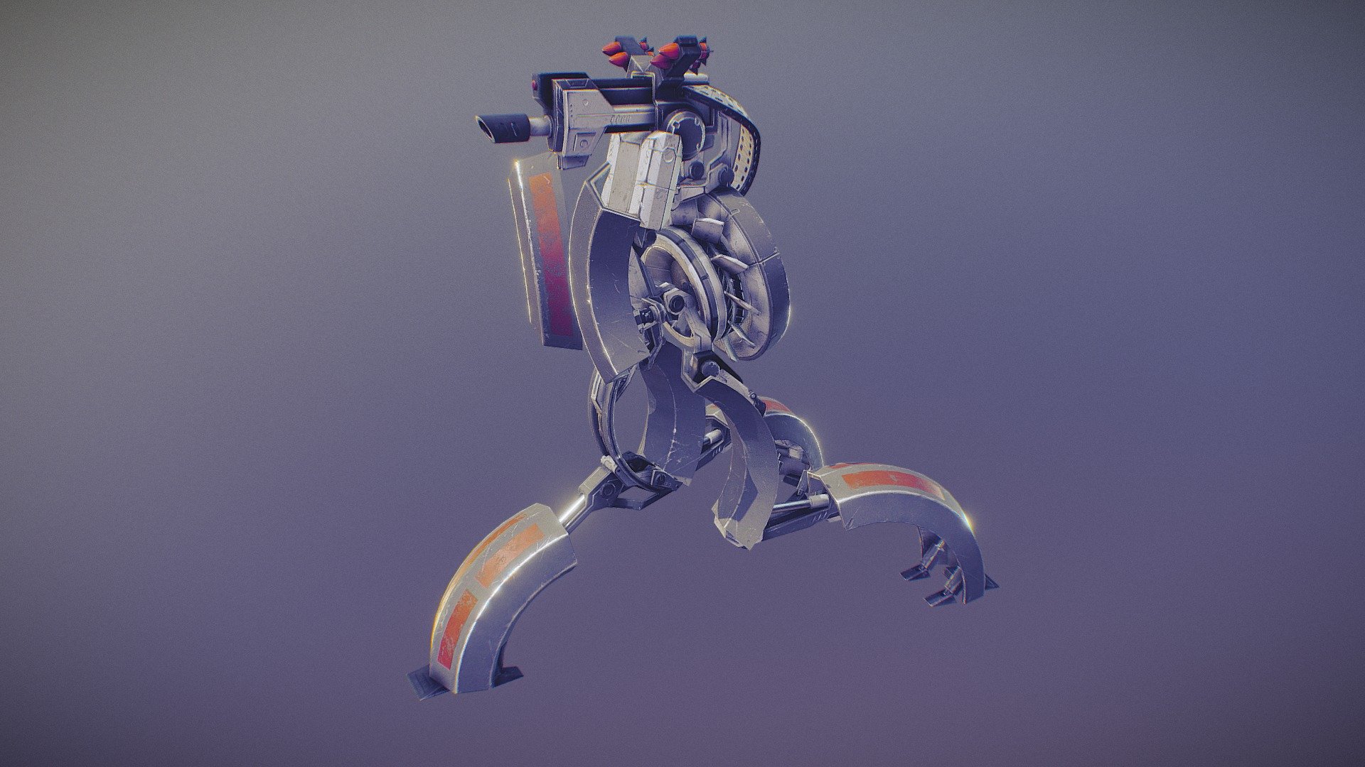 Ballistic Overkill - Transformer Turret Drone - 3D model by SEVEZ ...