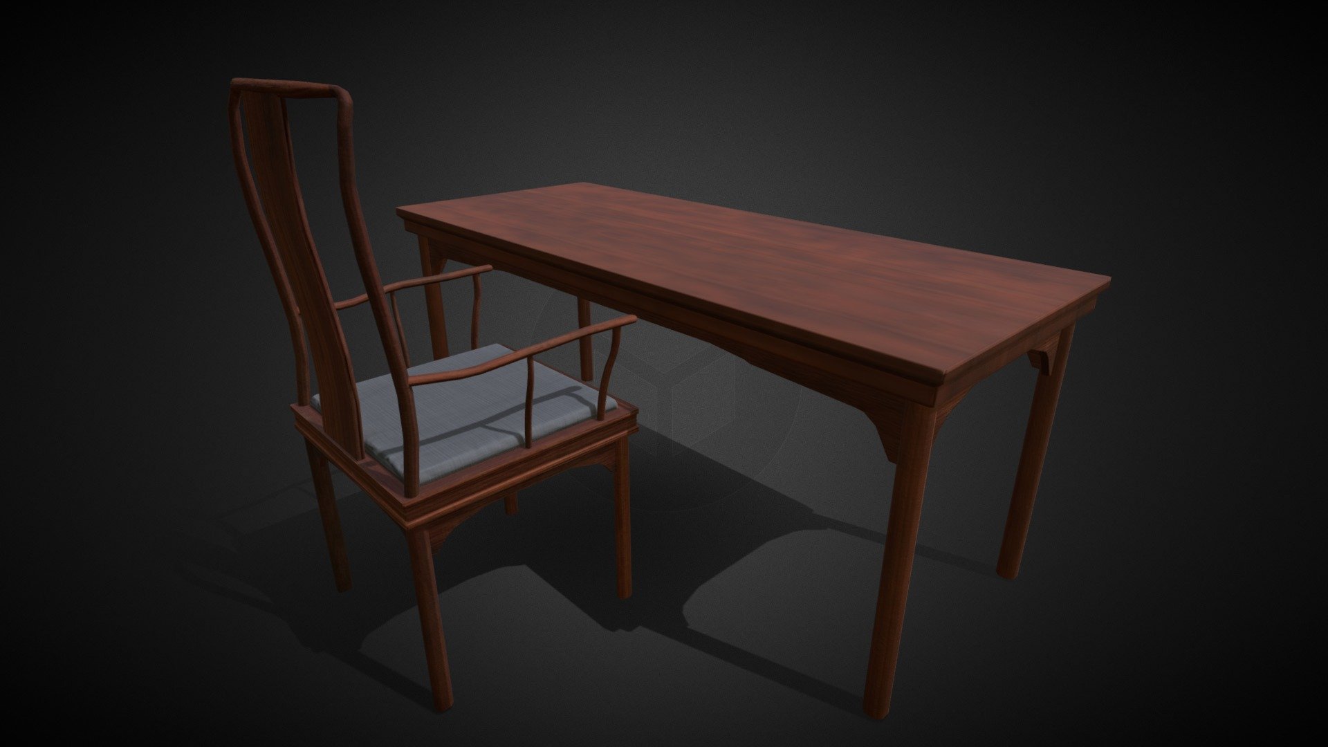 desk - 3D model by Jade (@wendylin) [521024a] - Sketchfab