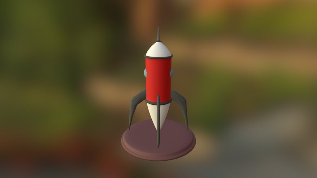 Cohete - 3D model by LucioM19 (@LucioMtz19) [52108c7] - Sketchfab