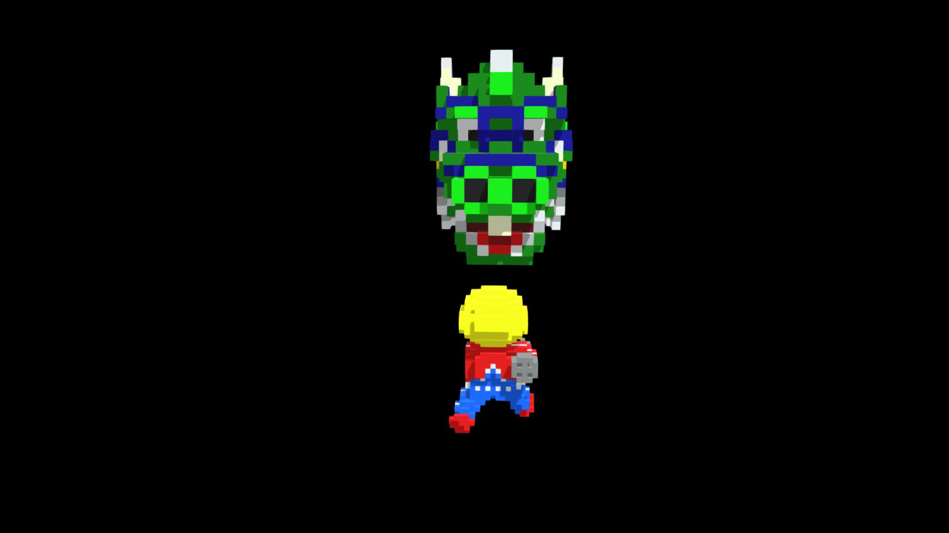 Space Harrier(BOSS shooting anim ver.) - 3D model by washin1968 ...