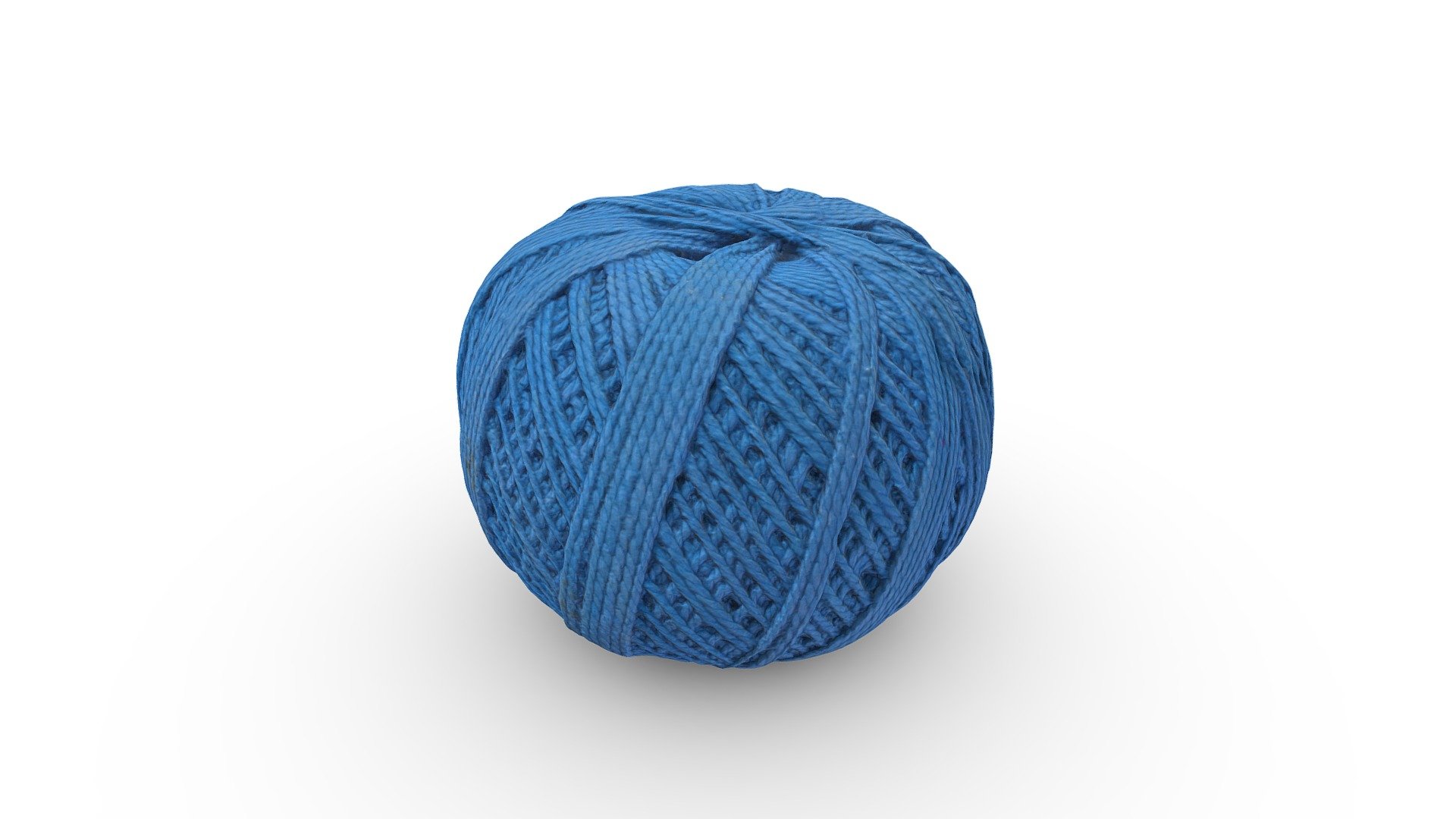 Blue Ball of Thread - 3D model by RawCatalog.com (@rawcatalog) [521124a ...