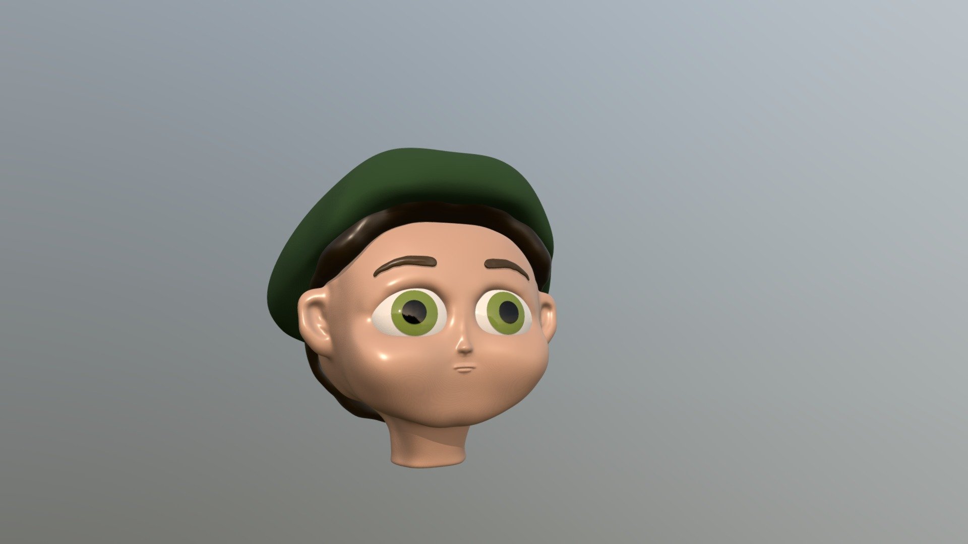 Cartoon Face - 3D model by davidcorpas3d (@dacorman) [5211266] - Sketchfab