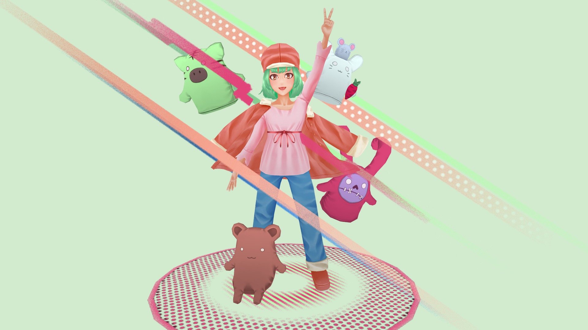 Renai Circulation - 3D model by WarKop (@gitsune) [521167f] - Sketchfab
