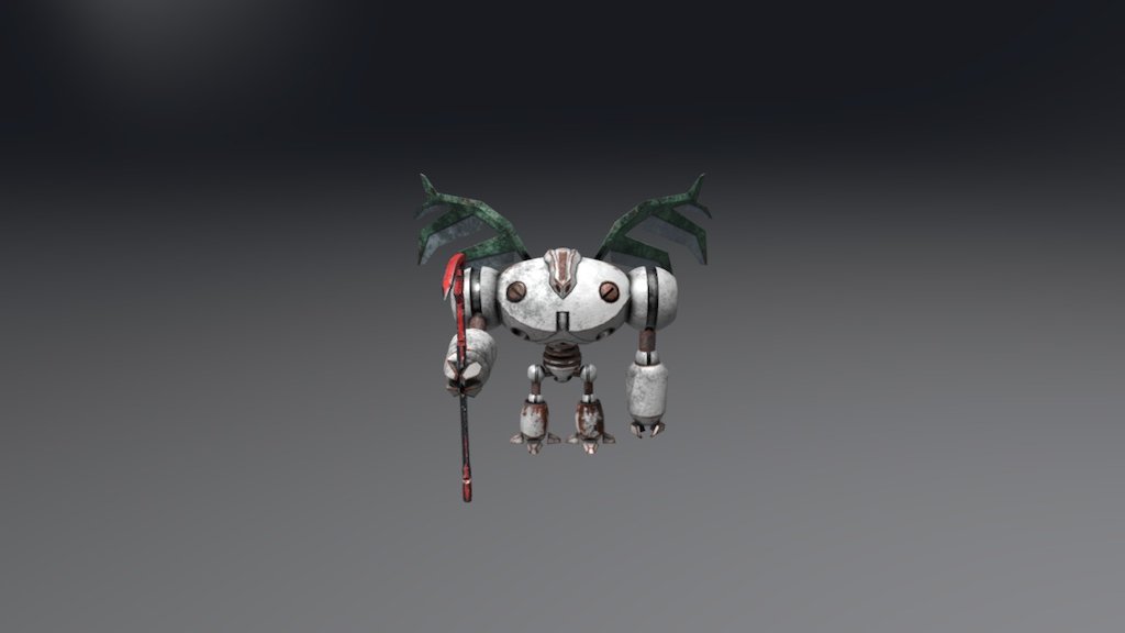 Substance Painter Textured Robot - 3D model by Nordban [52134fa ...
