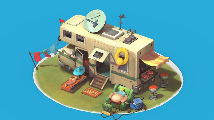 Annotation 3D models - Sketchfab