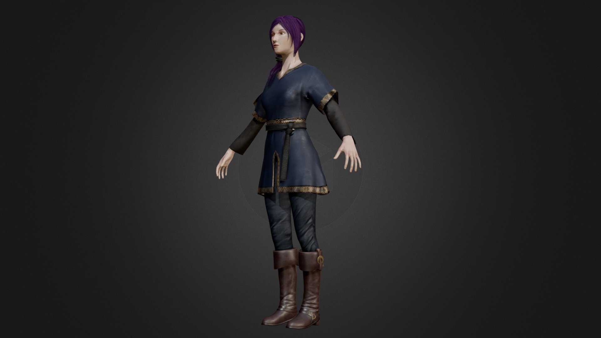 Emlyn - Game Character Design - Download Free 3D model by Qifan Zhang ...