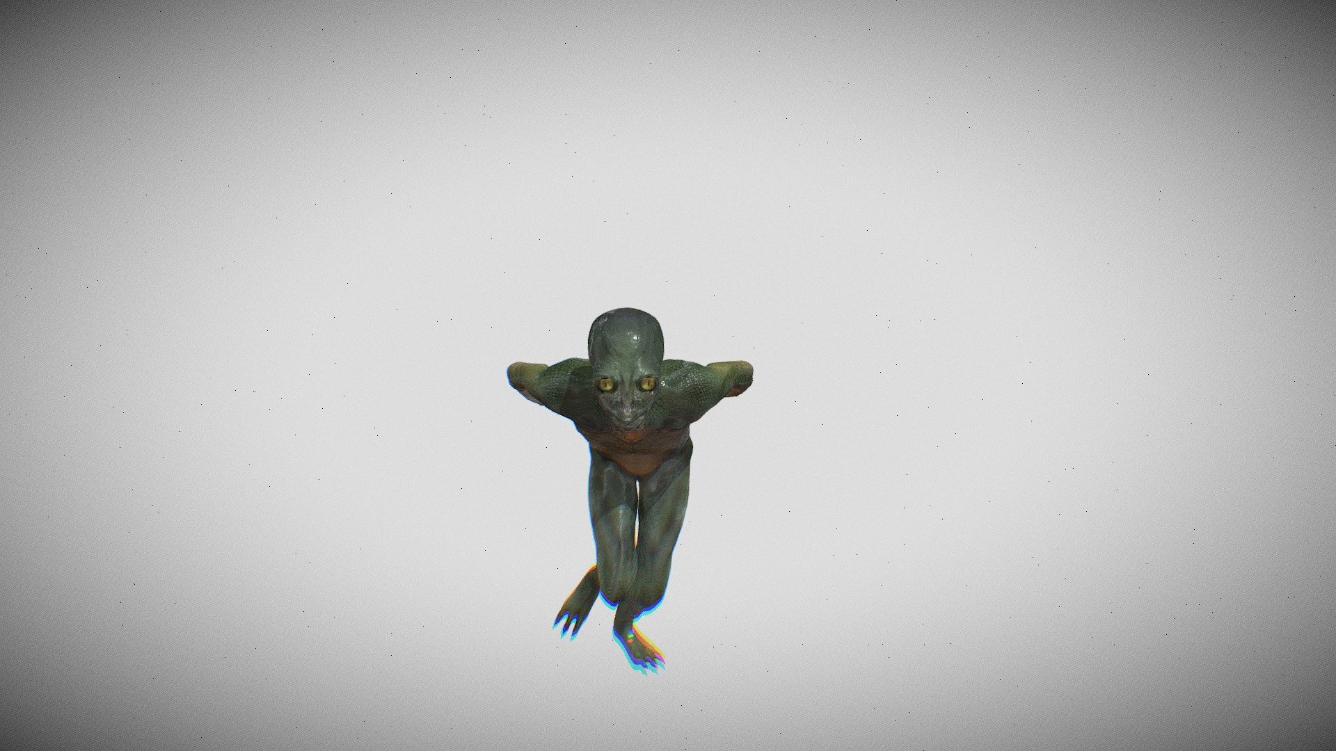 Jumping Lizardman - 3D model by ShaxerTakkuY [5214be7] - Sketchfab