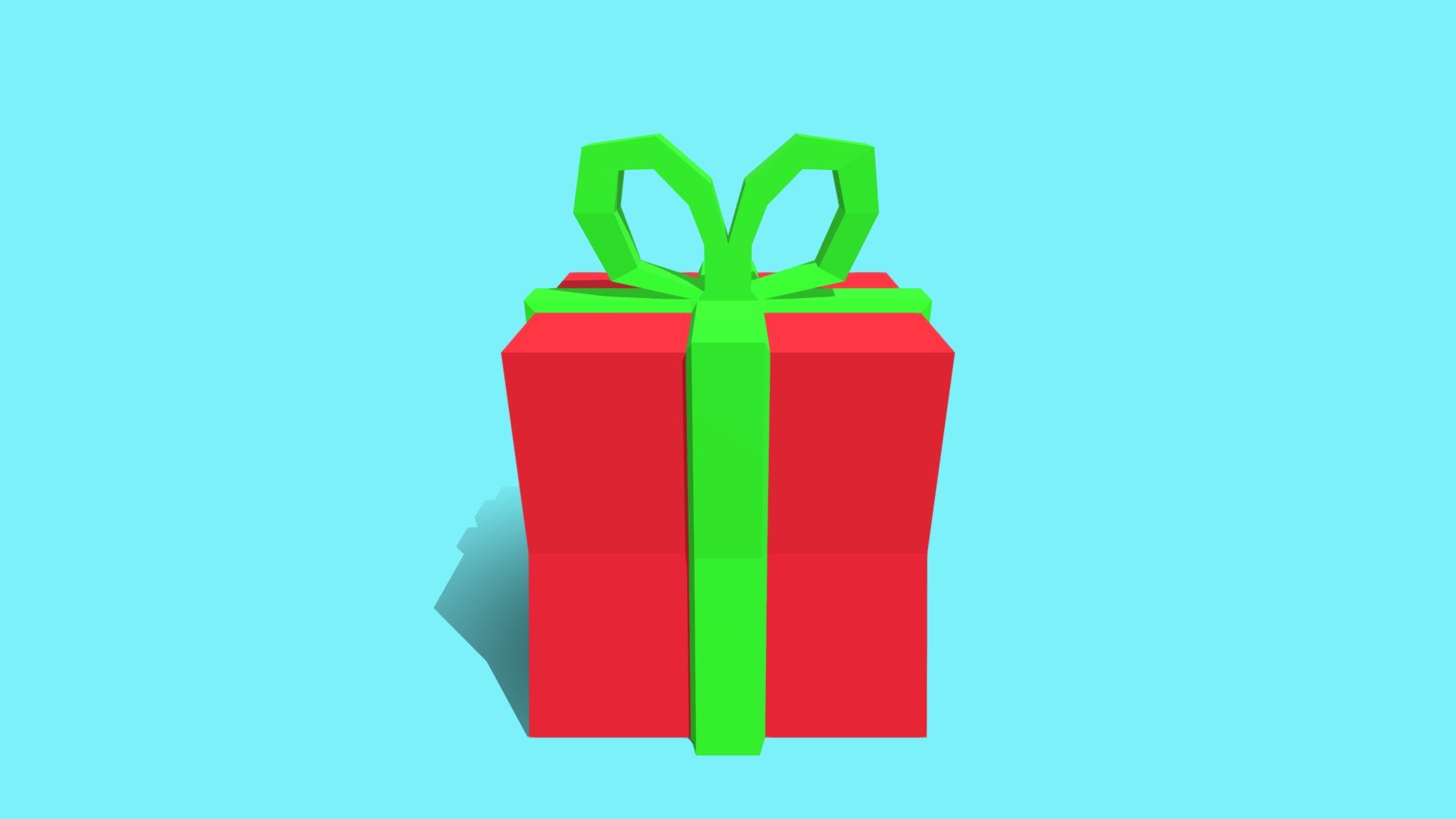 Present Low-poly - Download Free 3D model by rzaletskyy [52163e9 ...