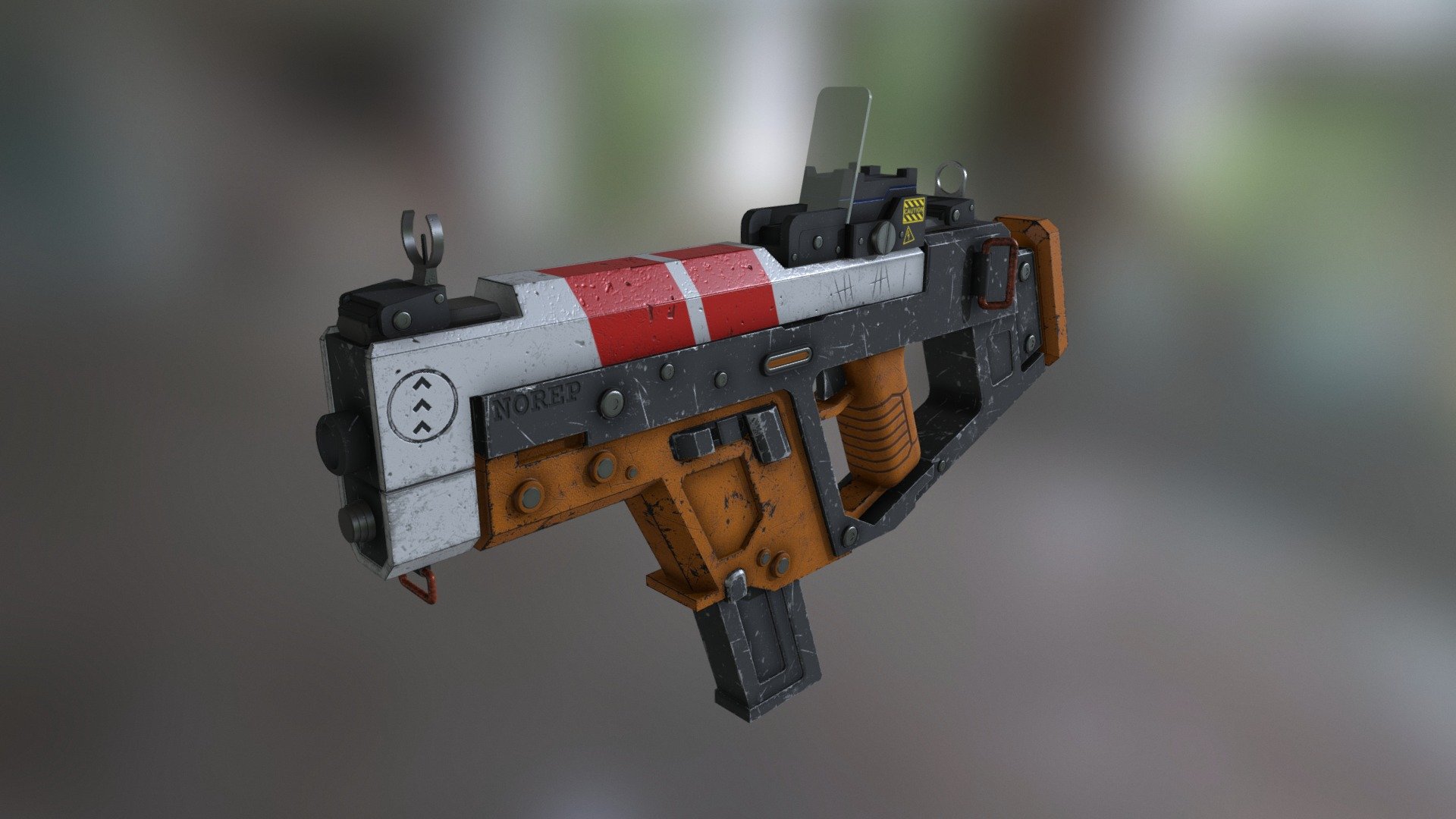 SMG-Rifle - Download Free 3D model by igor.tesV [52167a8] - Sketchfab