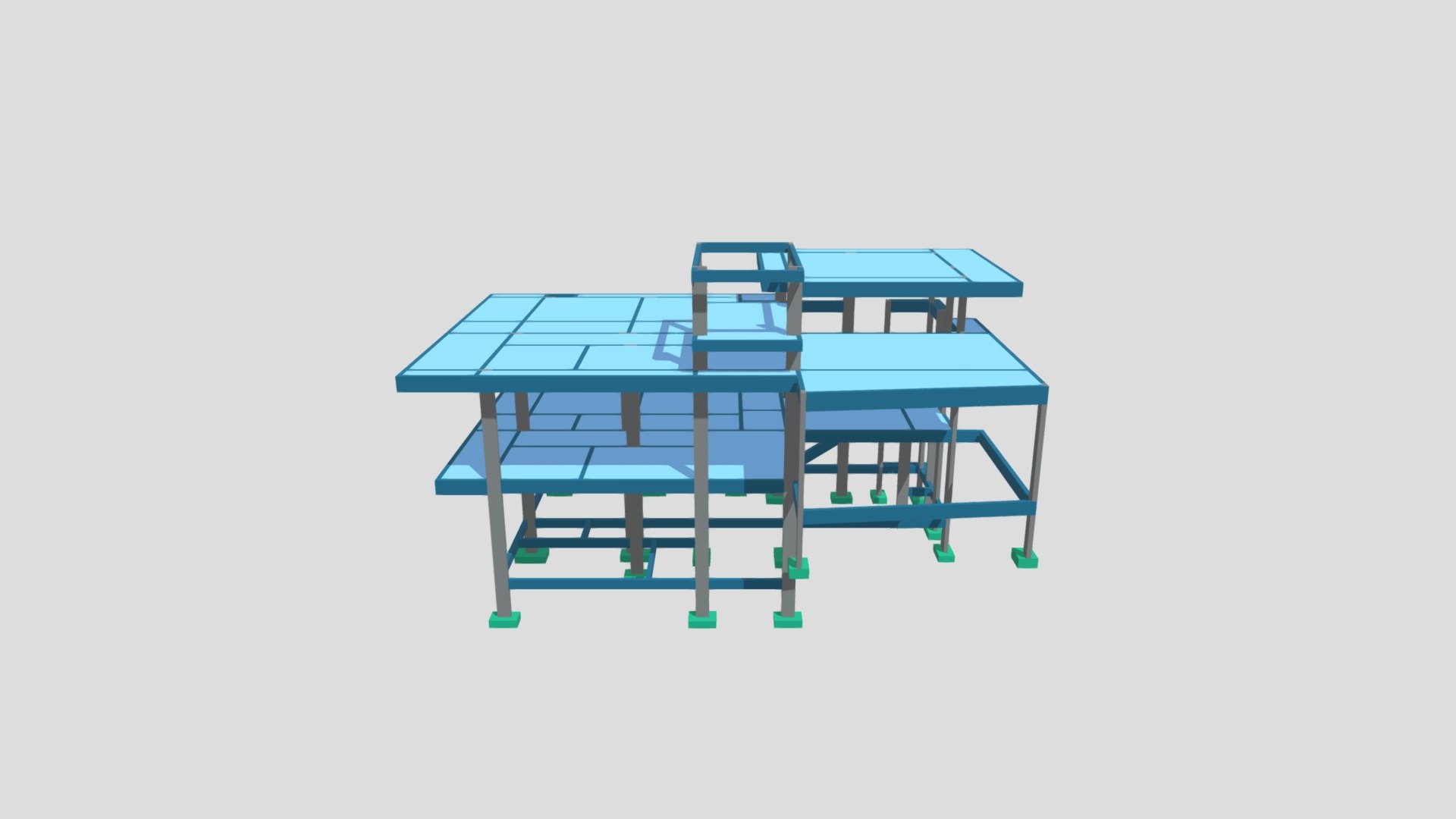 ESTRUTUAL JOSÉ EDNILSON - 3D model by lucascaixeta [5216918] - Sketchfab