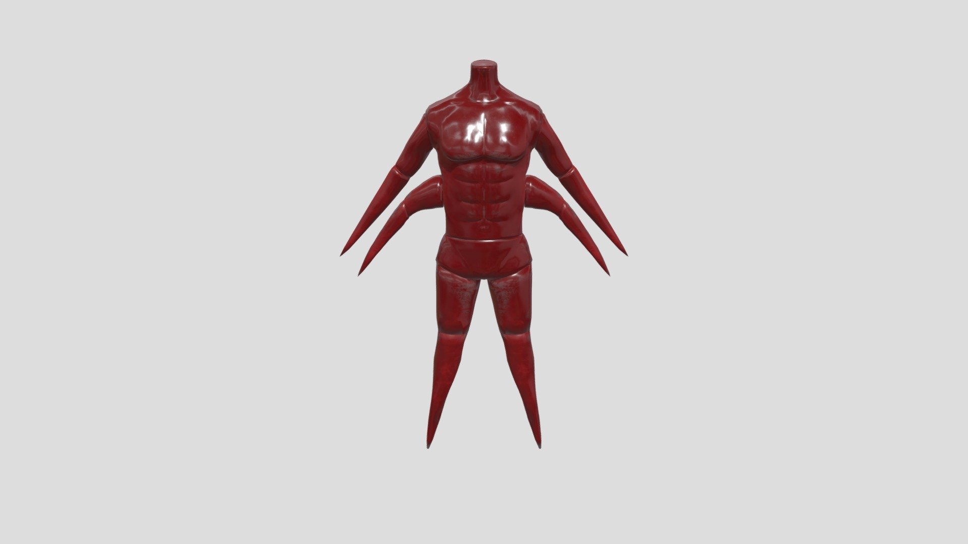 Red stalker-Male-Dark Deception - 3D model by John Mednis (@joanaloan ...