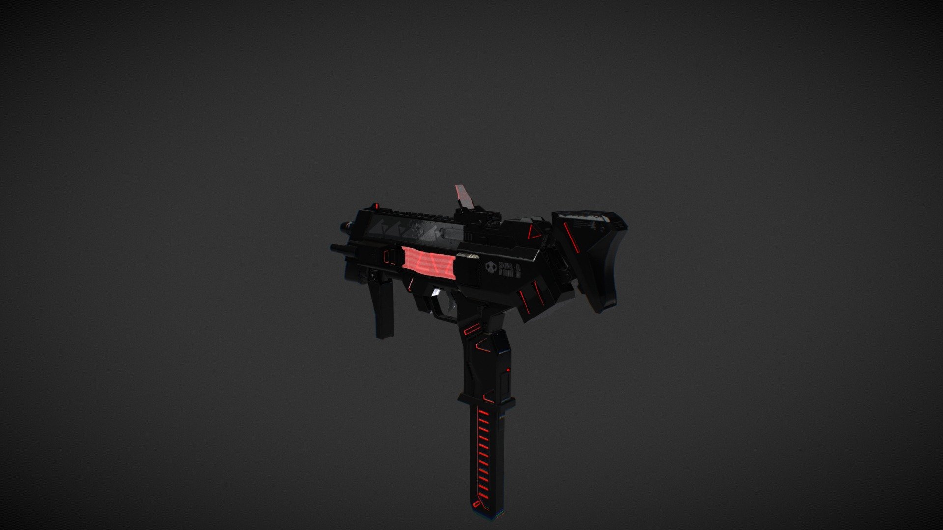 Overwatch Sombra's Uzi - Download Free 3D model by Superbucky91 ...