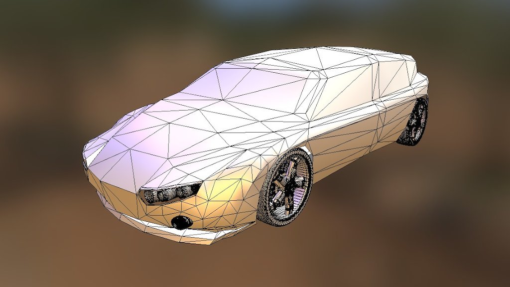Electric Car // Concept - 3D model by Schaarenberg [52181e9] - Sketchfab