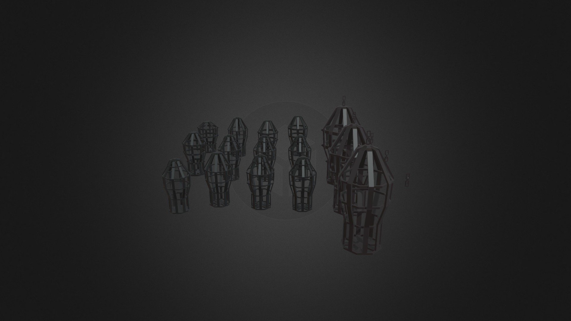 Cages and Chains - 3D model by the1987redfox [5219ced] - Sketchfab