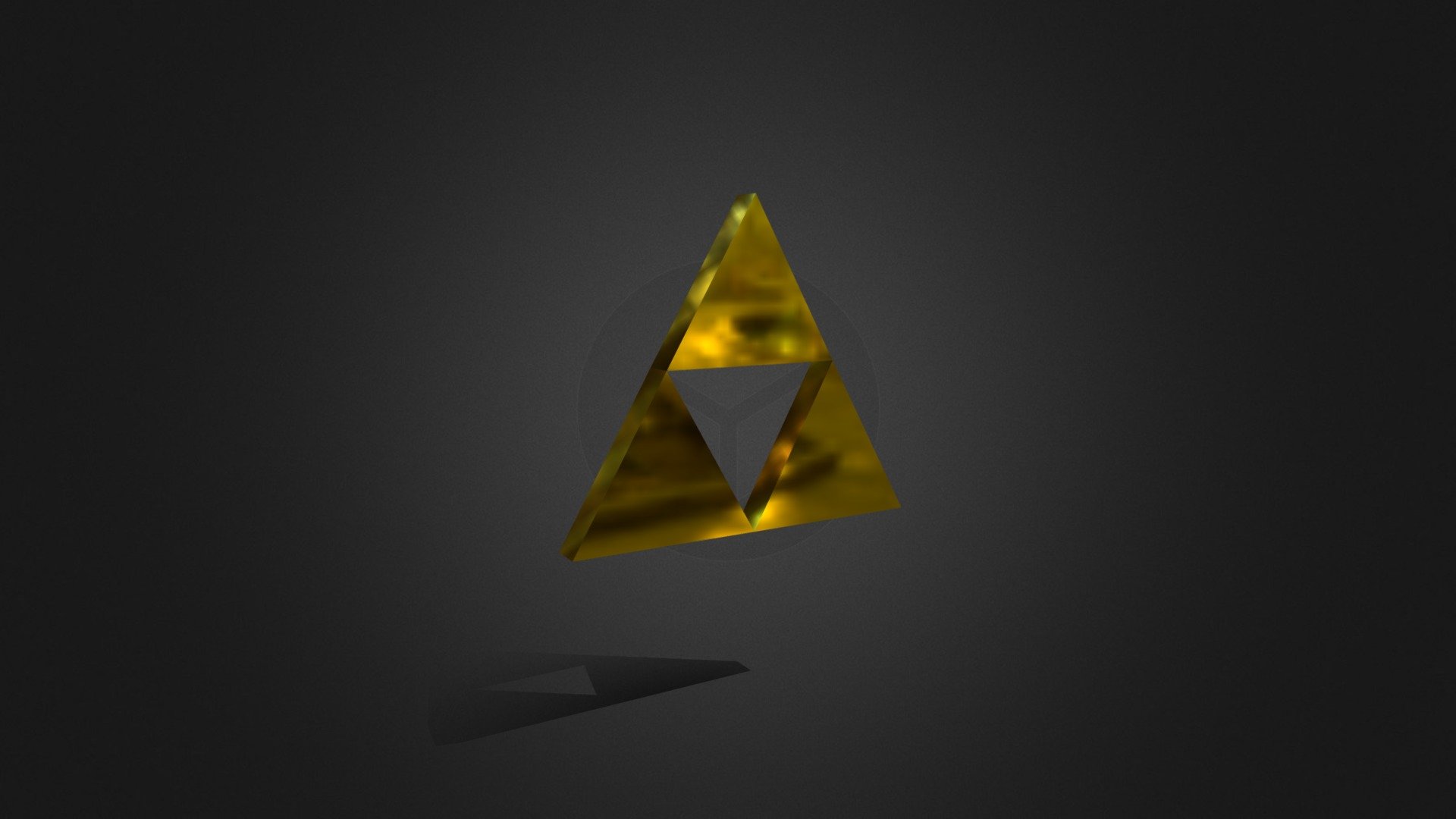 Triforce - Legend of zelda - 3D model by juuhartts [521b8f2] - Sketchfab