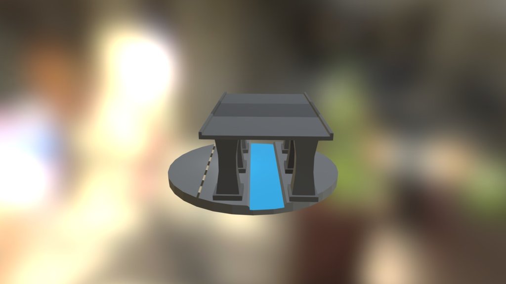 Under the bridge - 3D model by kekel2ms [521c57c] - Sketchfab