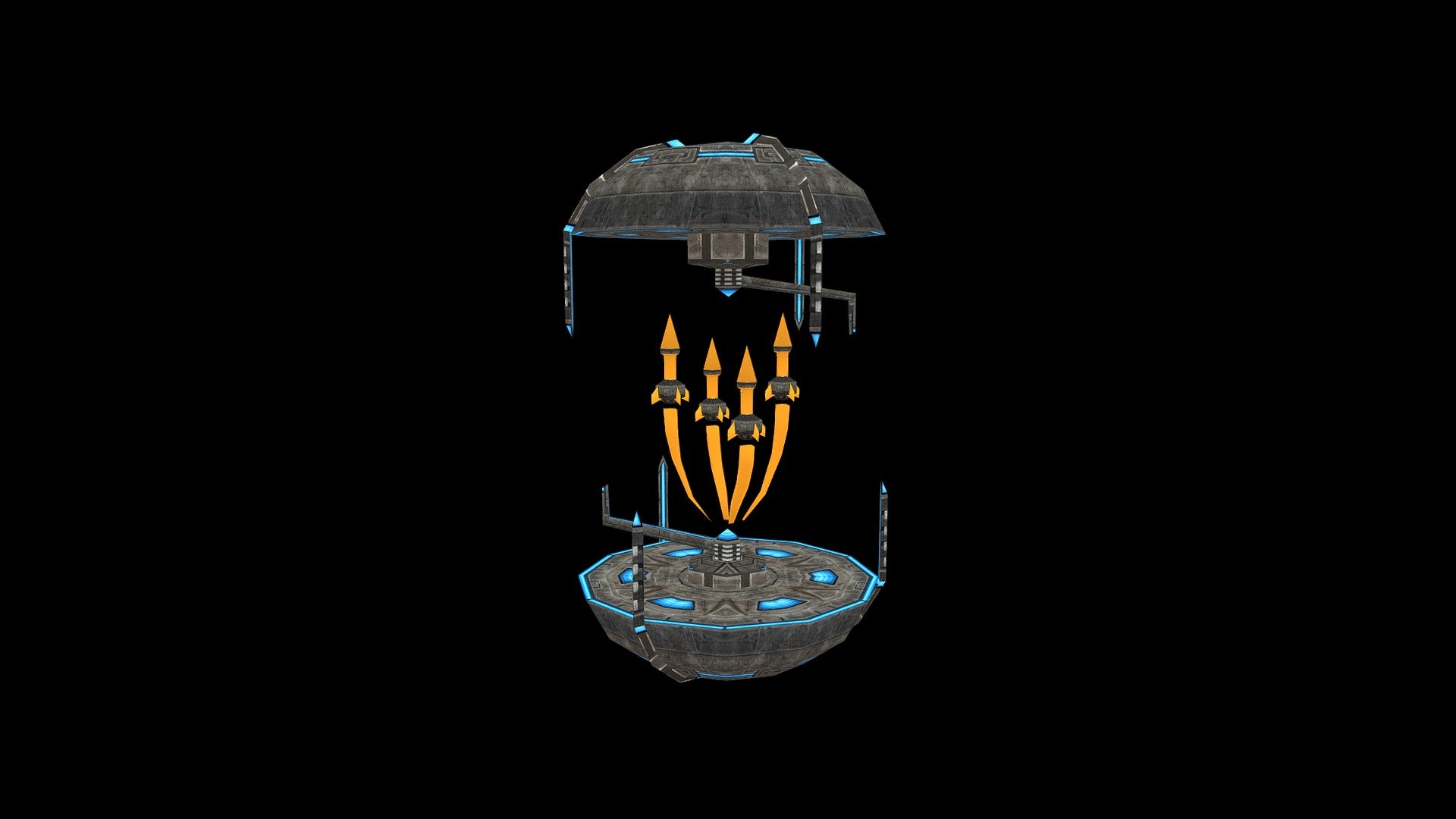 Inventory>Missile Systems>Seeker Missile - Download Free 3D model by ...