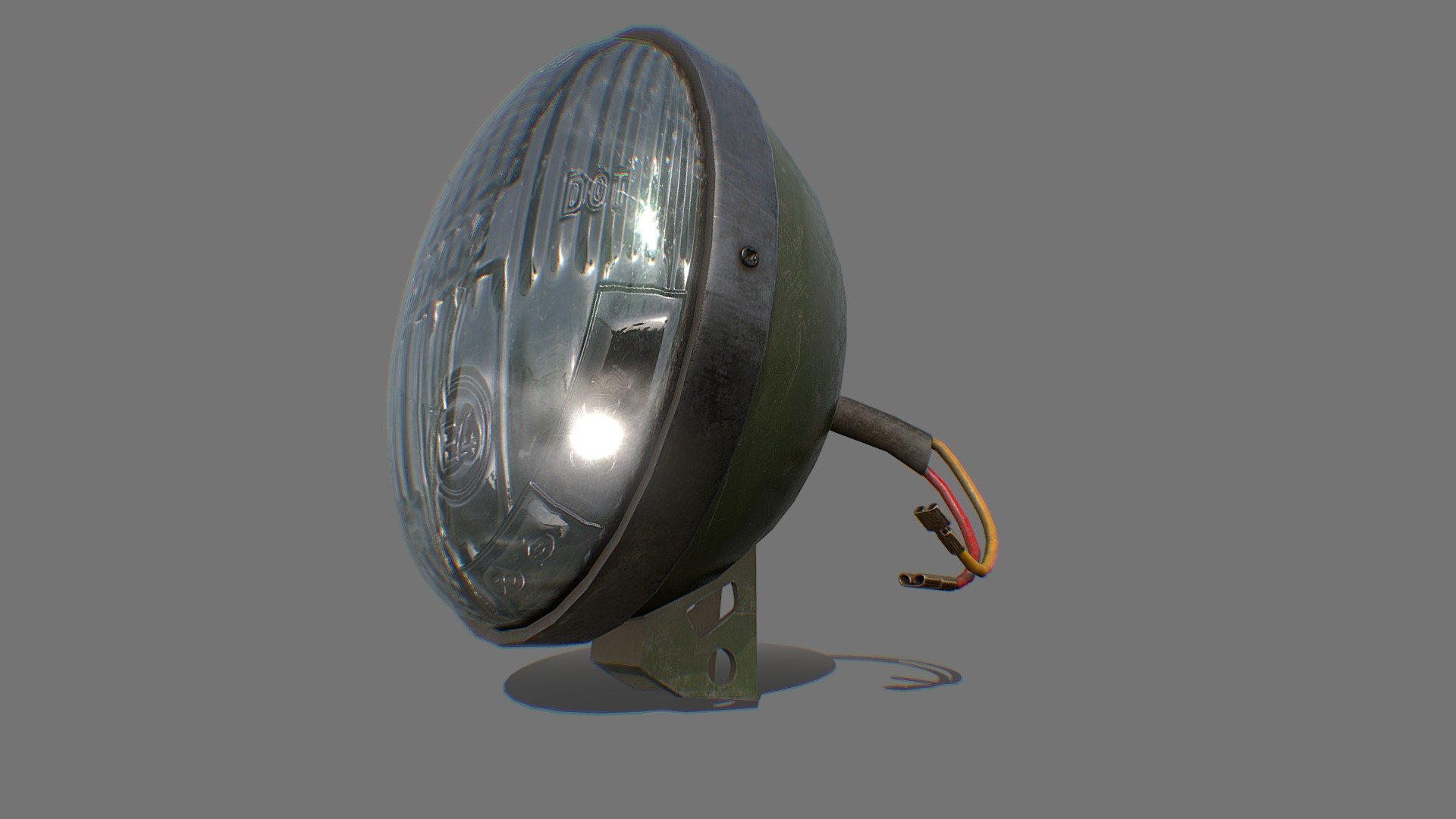 Headlight - Lamp - Download Free 3D model by HichamSvr [521e4ca ...