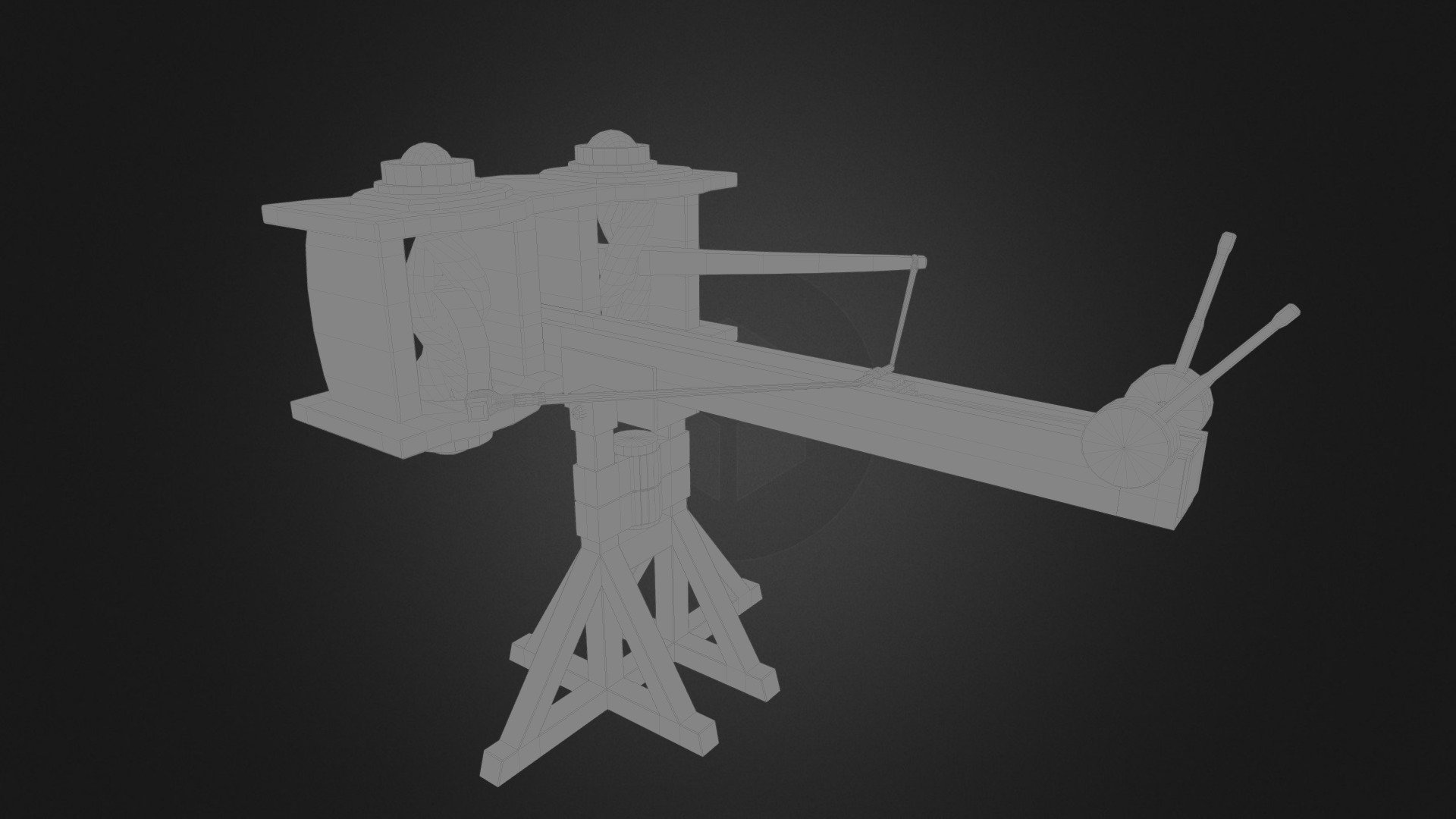 Roman Ballista - 3D model by watterson3d [521ea58] - Sketchfab