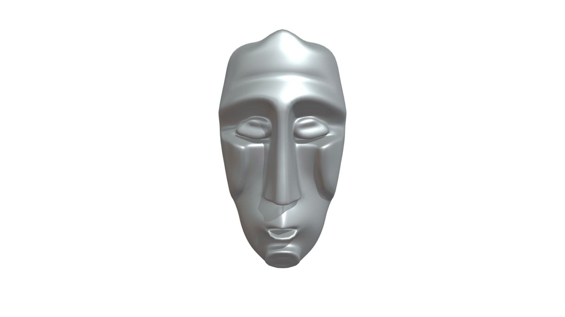 Carved wooden tribal mask - 3D model by jaschasuess [521f4e0] - Sketchfab