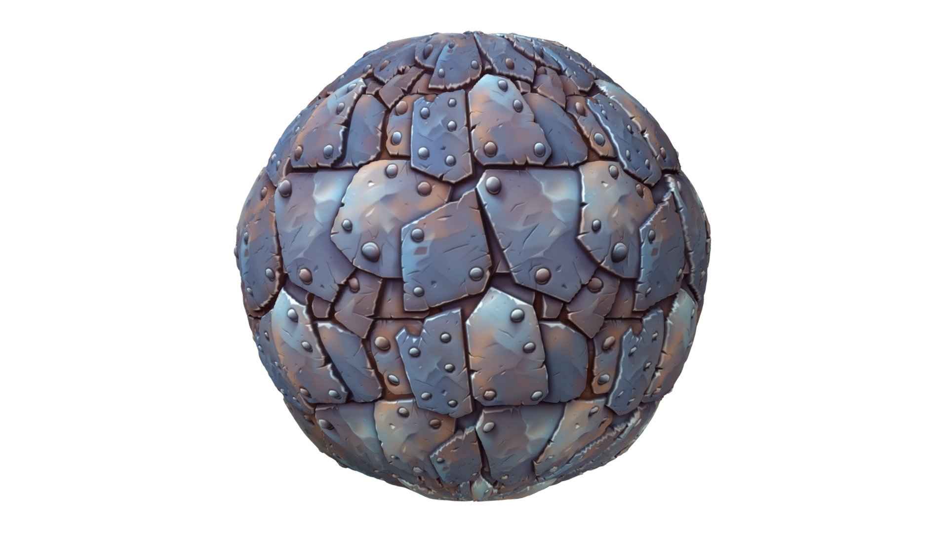 Stylized Metal Seamless Texture - Buy Royalty Free 3D model by ...