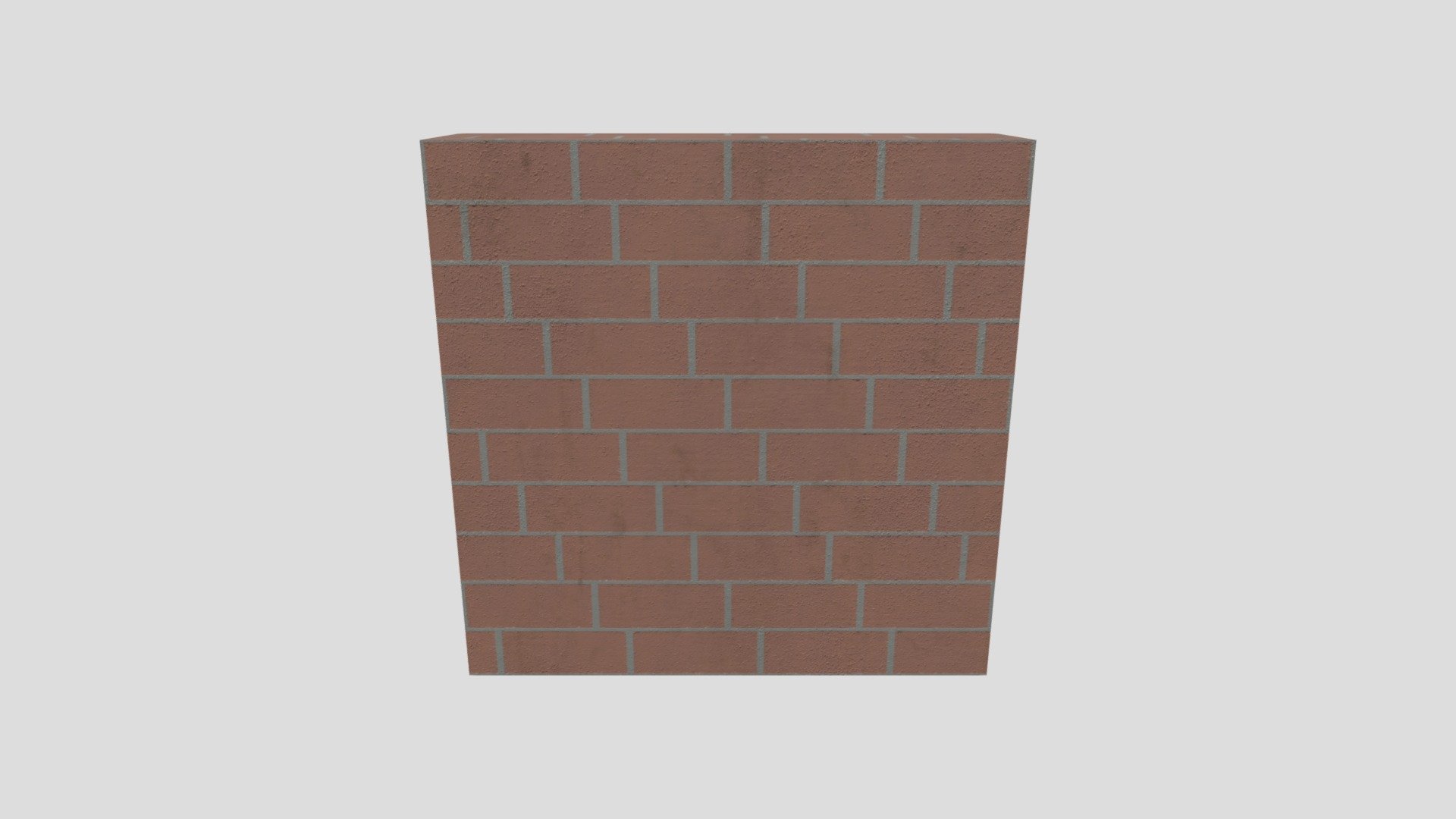BrickWall - 3D model by Sam Clow (@samboclow) [52203fd] - Sketchfab