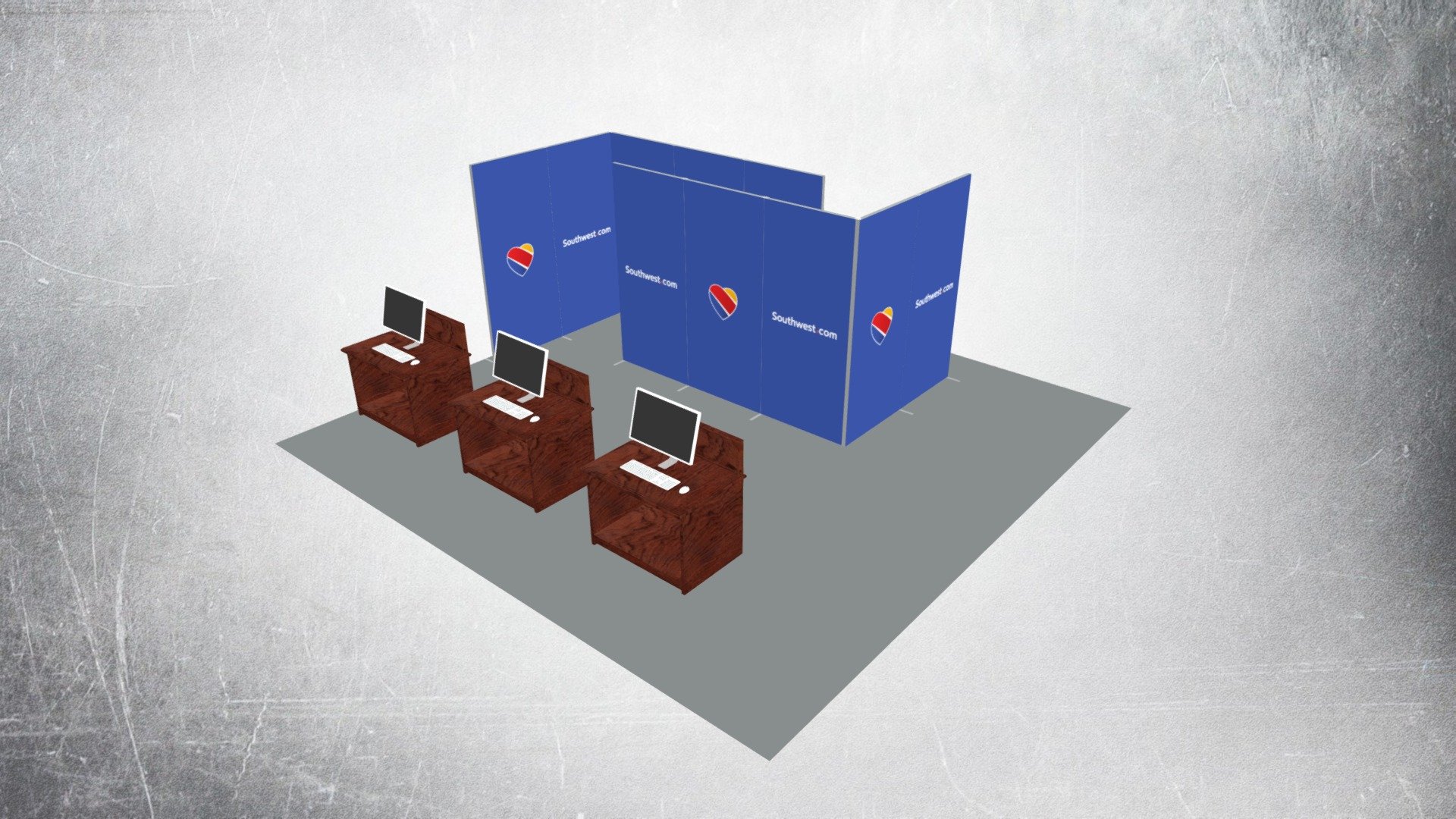 QSEG Queue - S-Shape 2 Rows - Full Print - Download Free 3D model by exhibitbook [5222973 ...