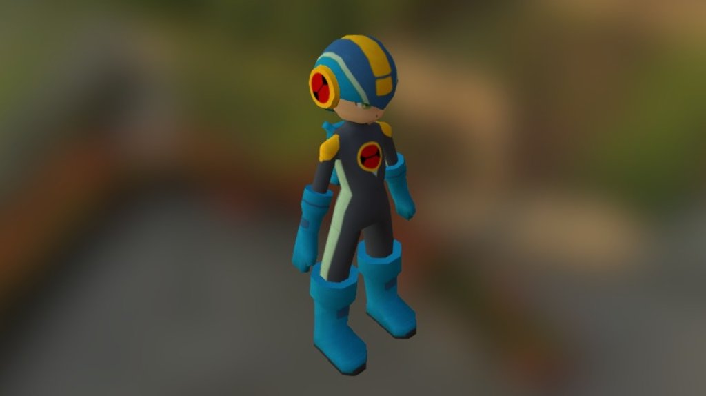 Rockman - 3D model by Jason (@jasonexe5) [5223f47] - Sketchfab