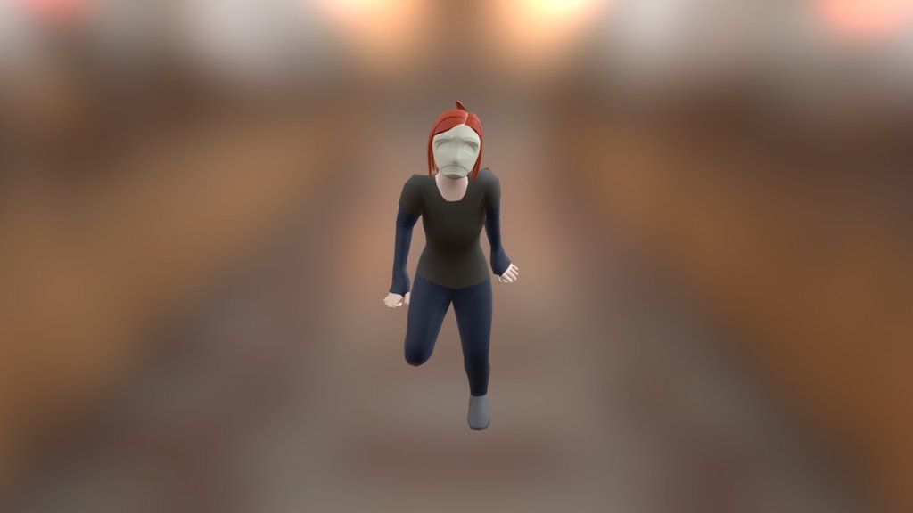 Grunt Basic Run 01 - 3D model by Adina Orly Voss de Bettancourt ...