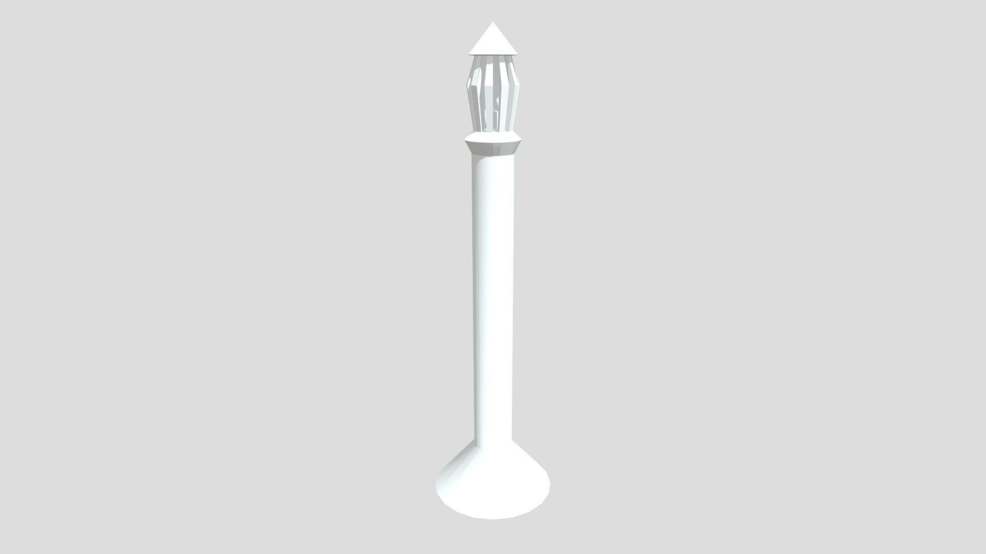 Lampost - Download Free 3D model by JustThatGuyRJ [52260ae] - Sketchfab