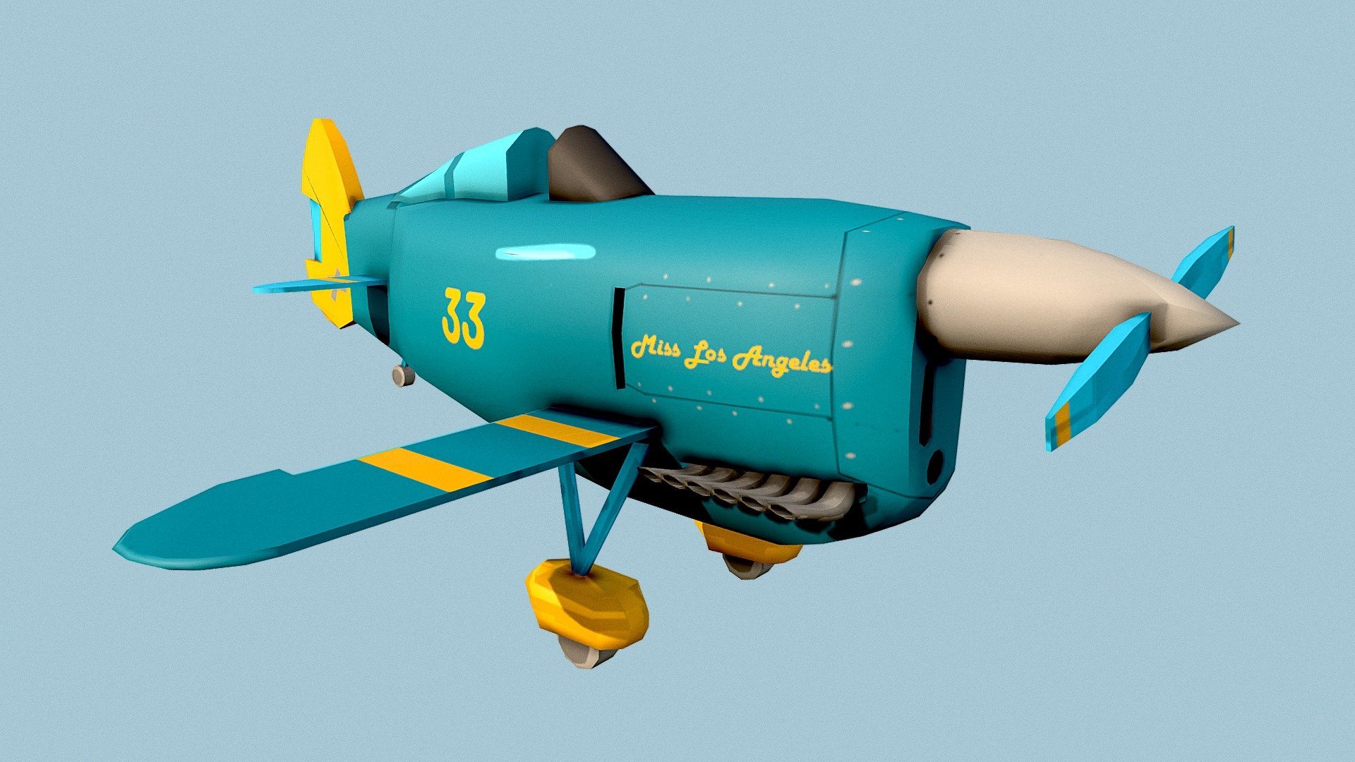 DAE Game Art | Flying Circus - 3D model by Daniel Rieger (@HeyDan ...