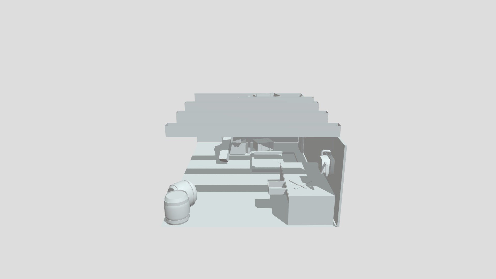 Horror Basement - 3D model by drussell11 [5228166] - Sketchfab