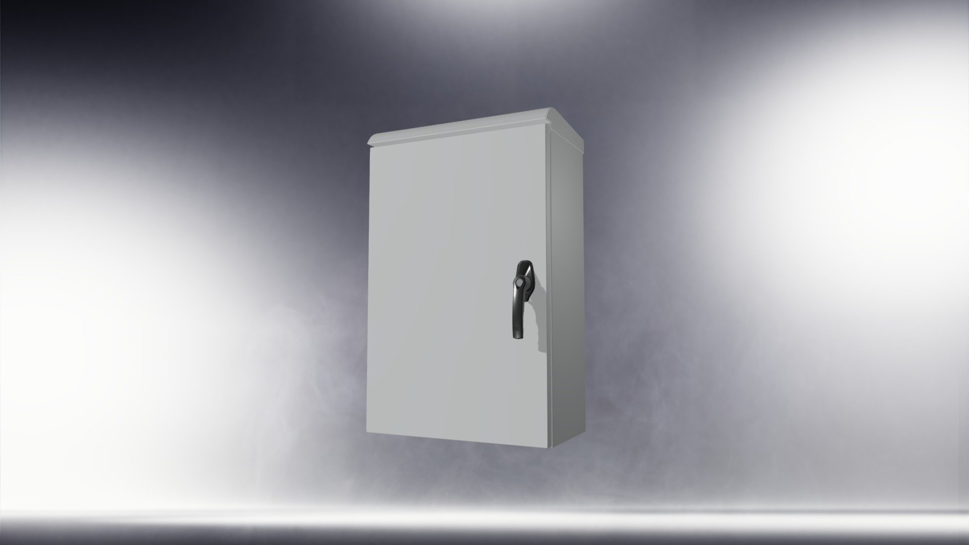 Weatherproof metering cabinet (5300 MC) - 3D model by EXM Manufacturing ...