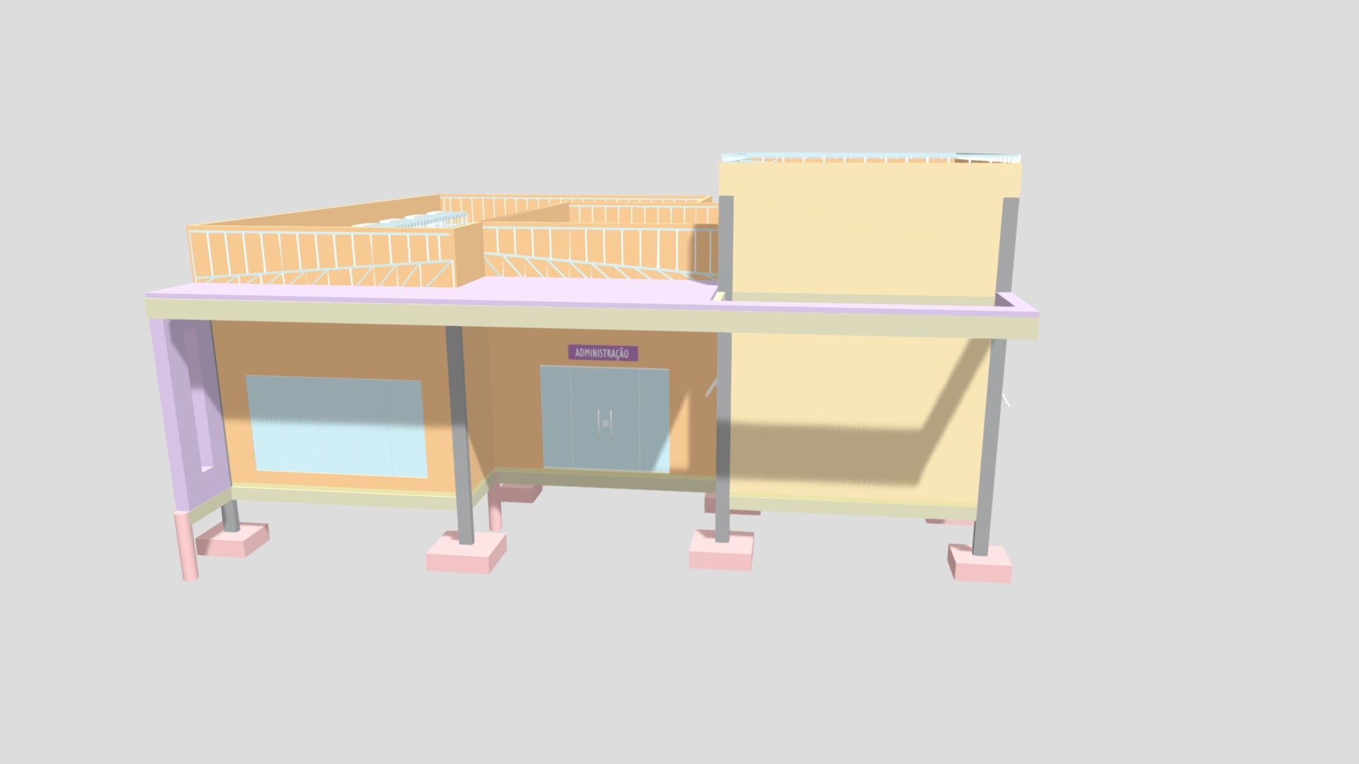 ADMINISTRAÇÃO - 3D model by barbarasouza (@barbarasouzaaa) [52293a8 ...
