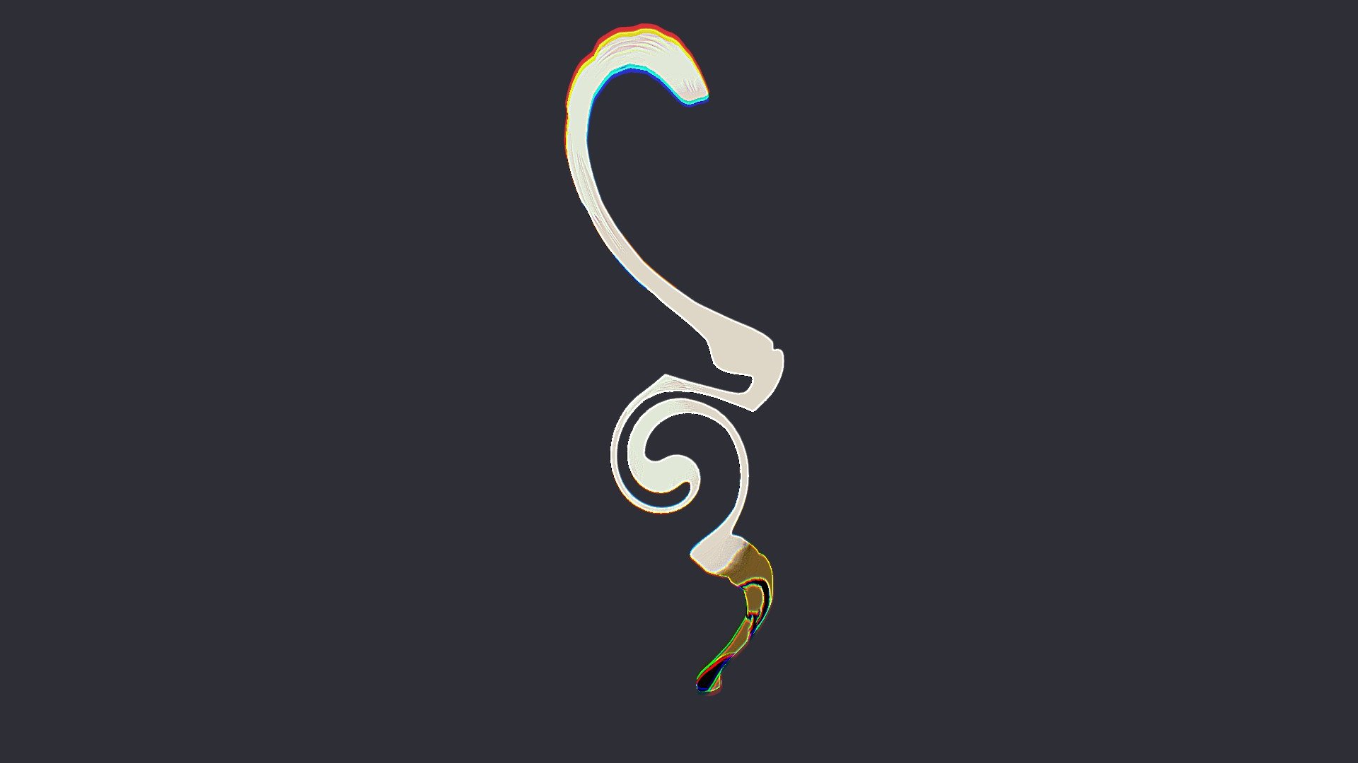 Curved sword - Download Free 3D model by threehoursinhell [522a137 ...