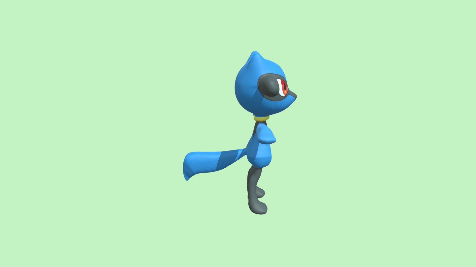 Riolu - 3D model by Victoria.Debatin [522aba4] - Sketchfab