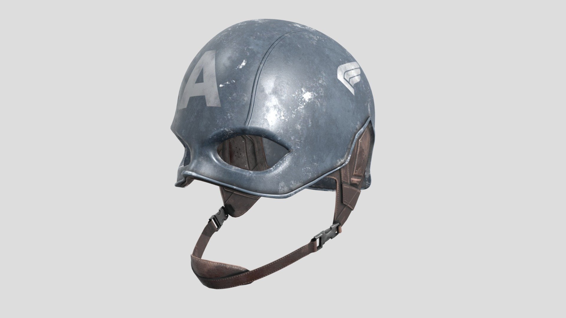 Captain America Helmet - Buy Royalty Free 3D model by luxe3dworld ...
