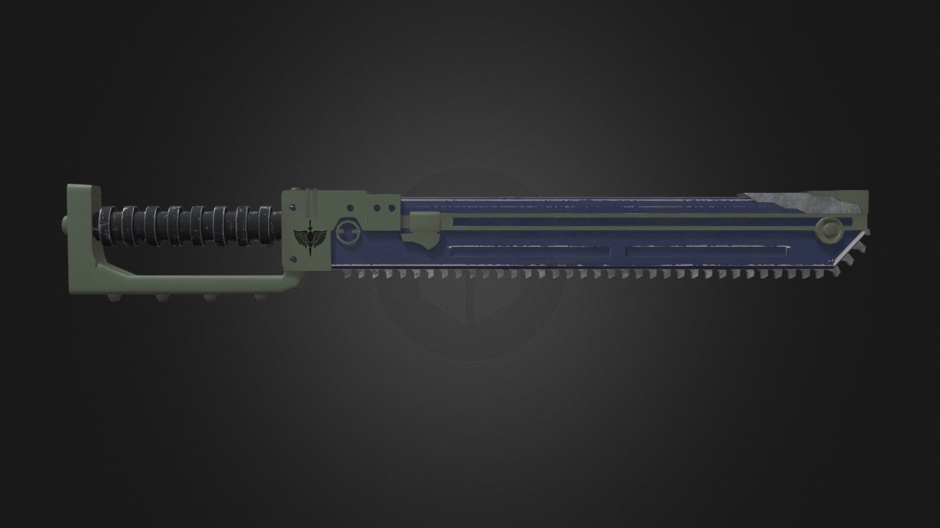 40K CHAINSWORD - Download Free 3D model by leoxx300 [522c851] - Sketchfab