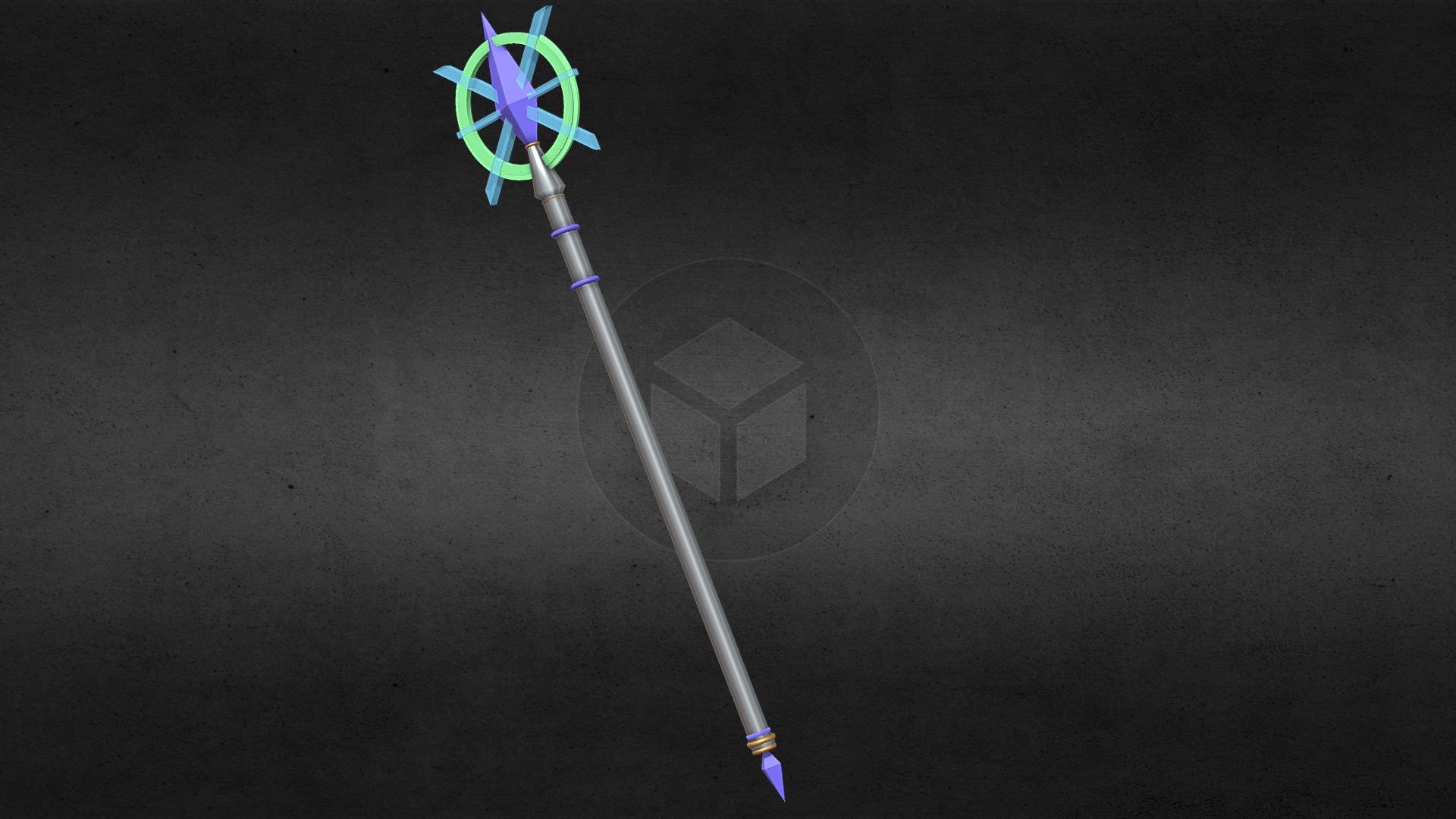 staff - Download Free 3D model by Wandcaster [522d685] - Sketchfab
