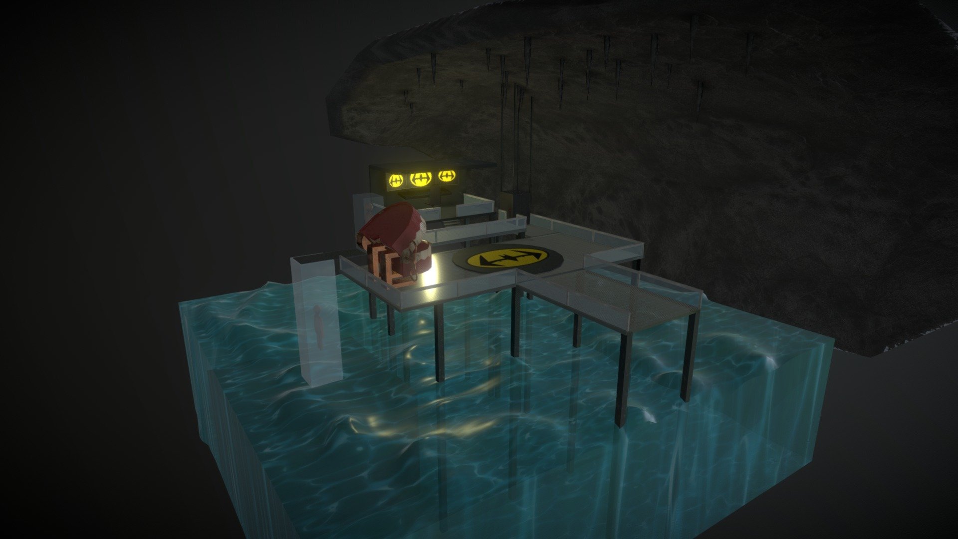 Batcave - 3D model by azarox123 [522db88] - Sketchfab
