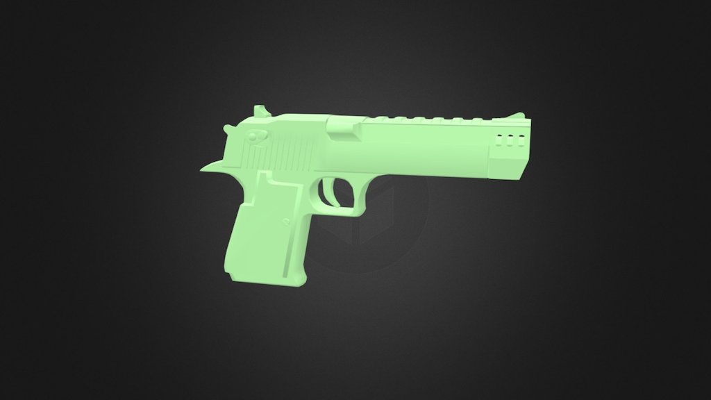 Pistol - 3D model by AlexanderMorton3D [522eff1] - Sketchfab