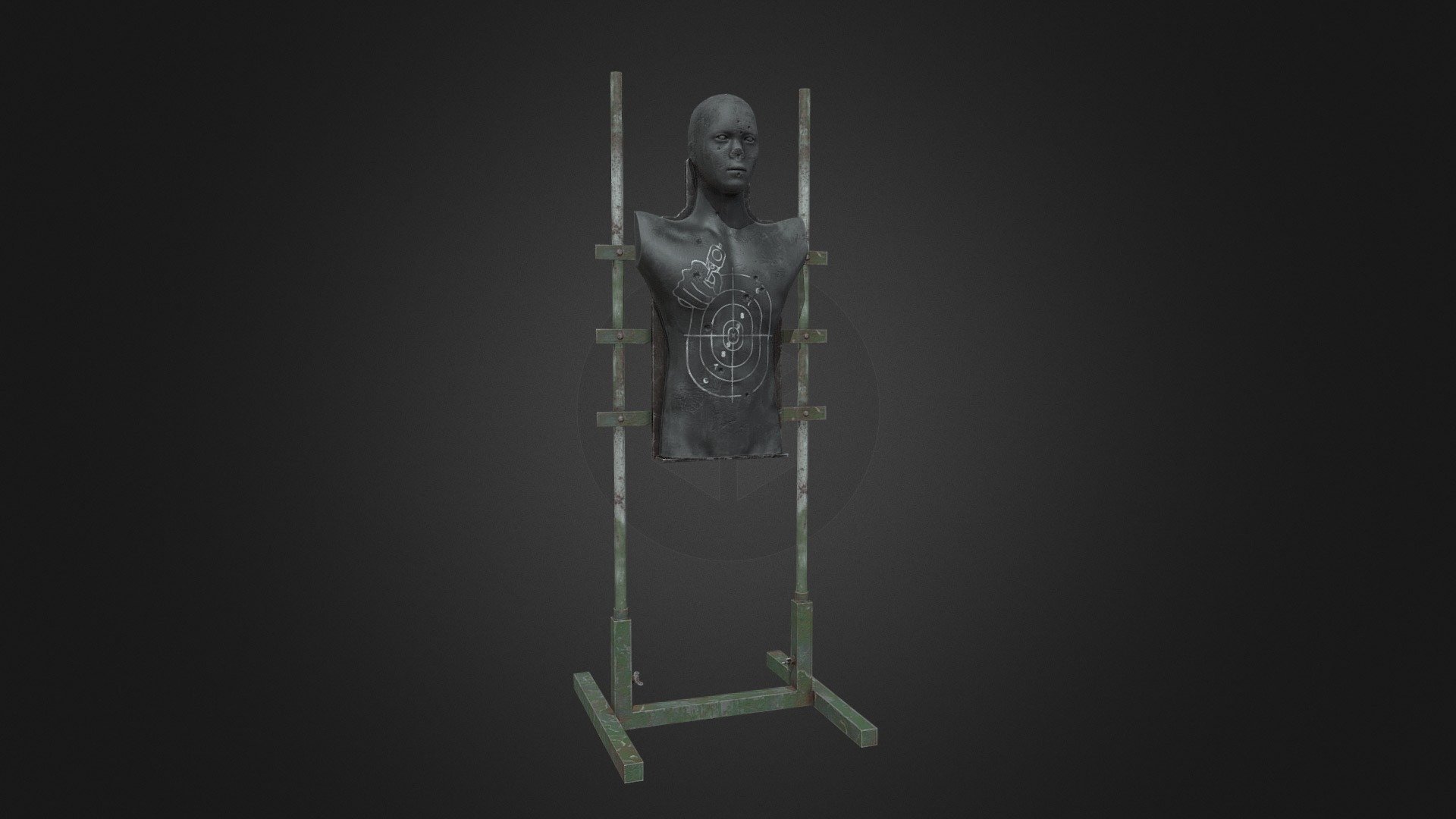 Dummy target - Download Free 3D model by Andrew_Fox [522f267] - Sketchfab