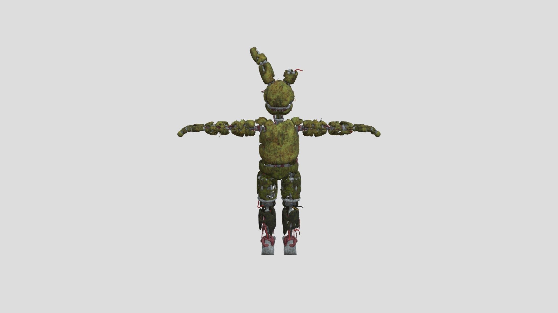 springtrap - Download Free 3D model by birdhud000 [522fc60] - Sketchfab