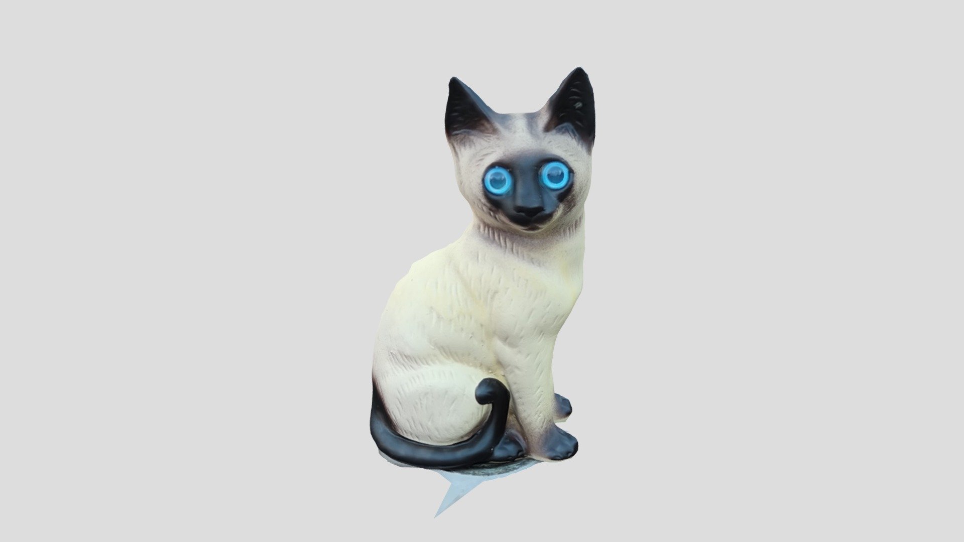 Siamese Cat Figurine - Download Free 3D model by Fyrokid [5230162 ...