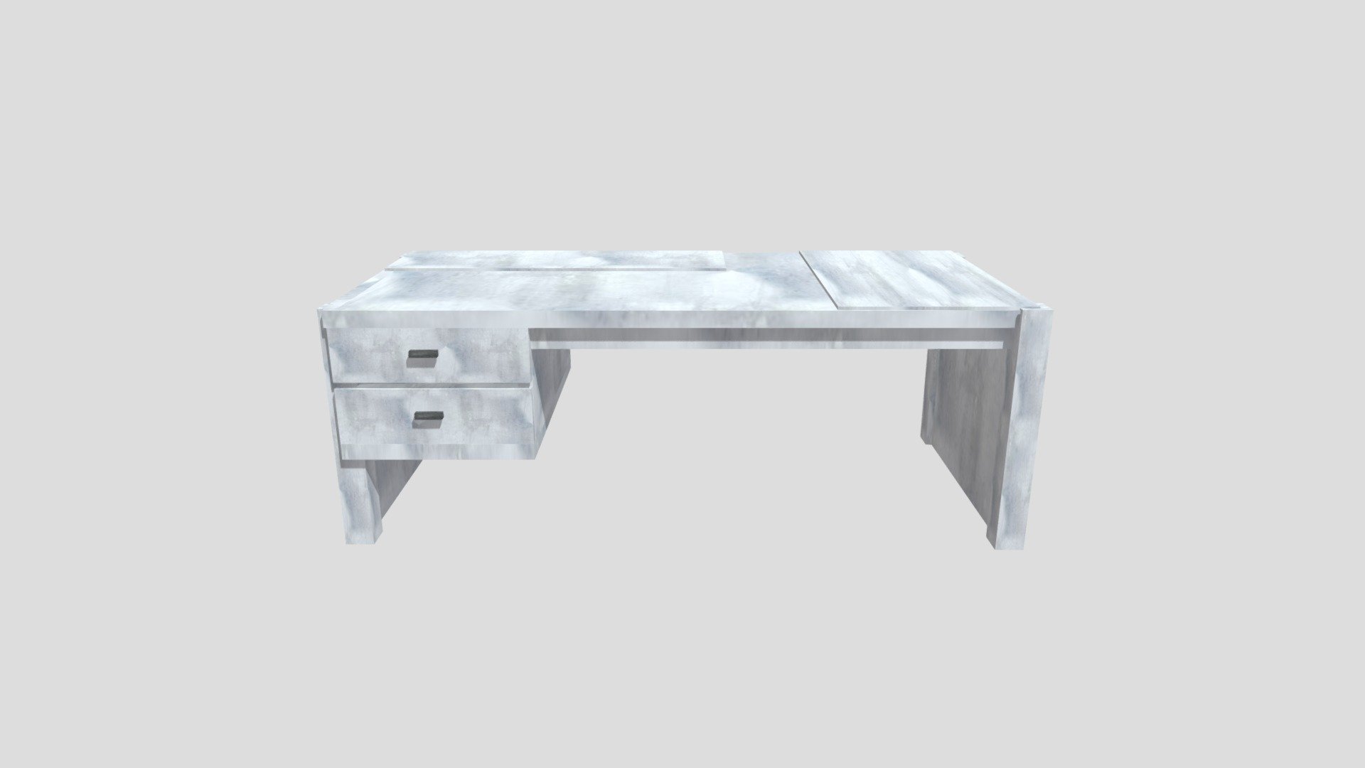 Metal Desk Fallout 2 - 3D model by delgado88a [5230e19] - Sketchfab