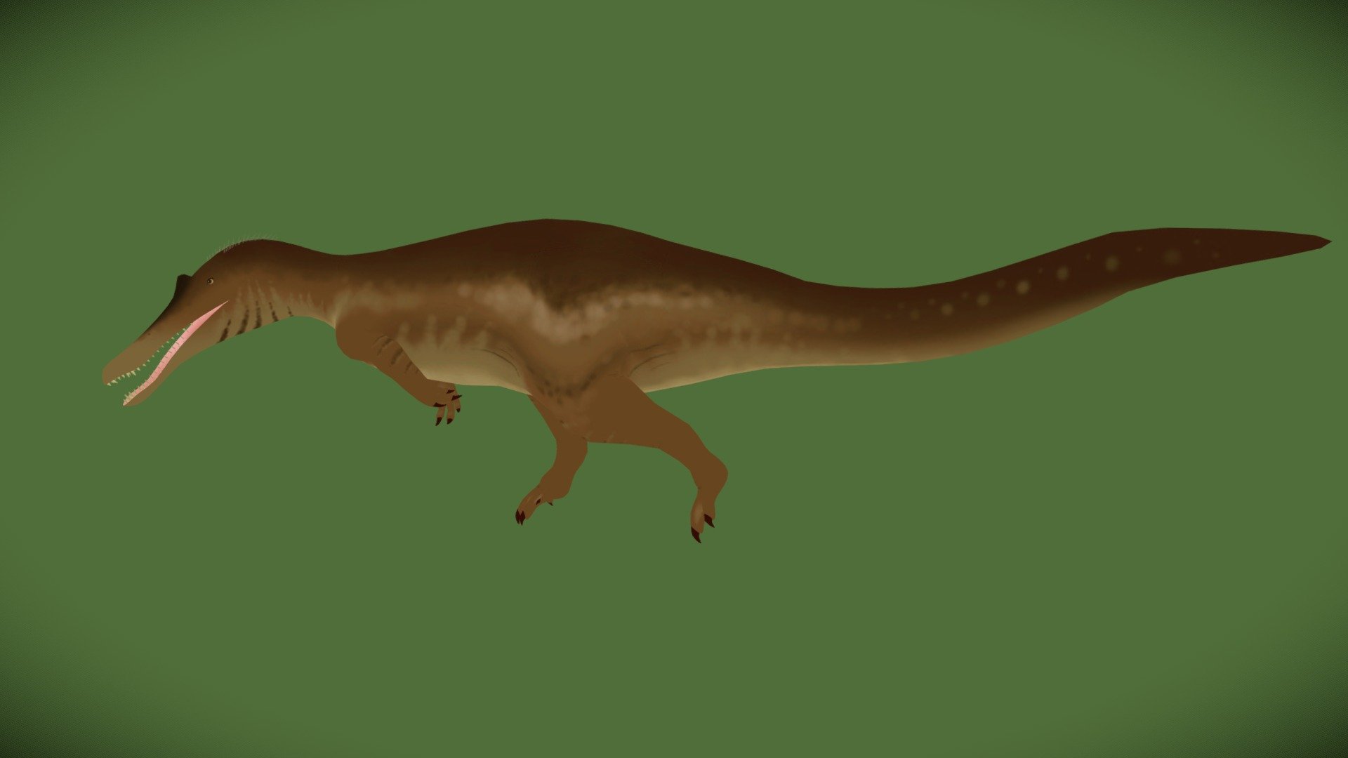 Female Baryonyx - 3D model by JakubSolar [523361c] - Sketchfab