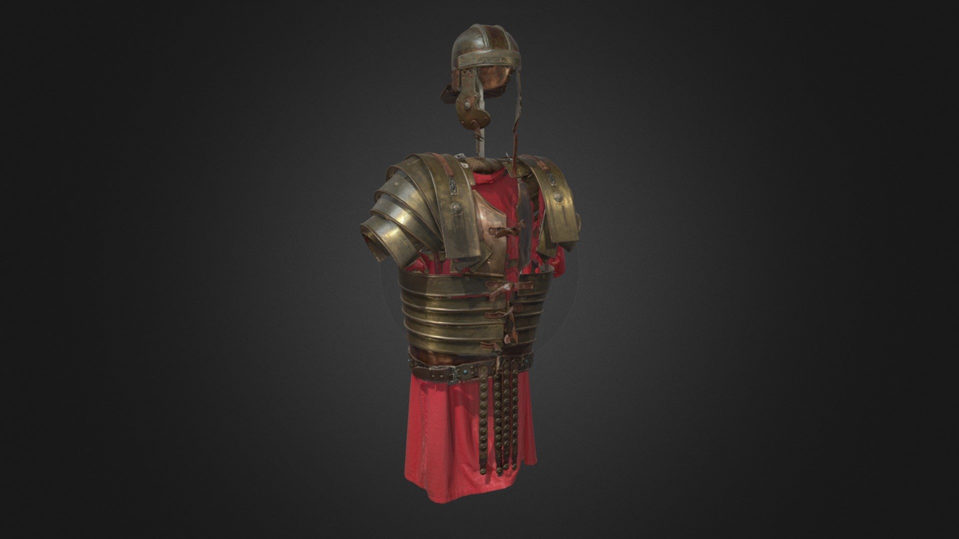 Roman Warrior Armor (Raw Scan) - 3D model by Tornado_Studios [52358d4 ...