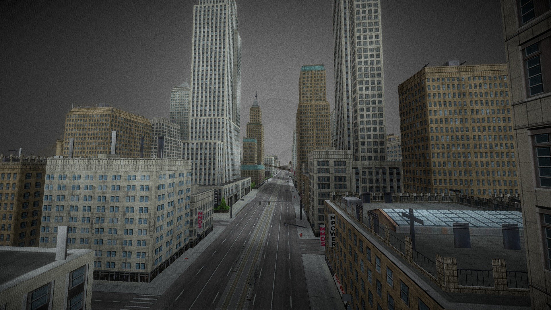 Big City (low poly count) - Buy Royalty Free 3D model by Mostafa ...
