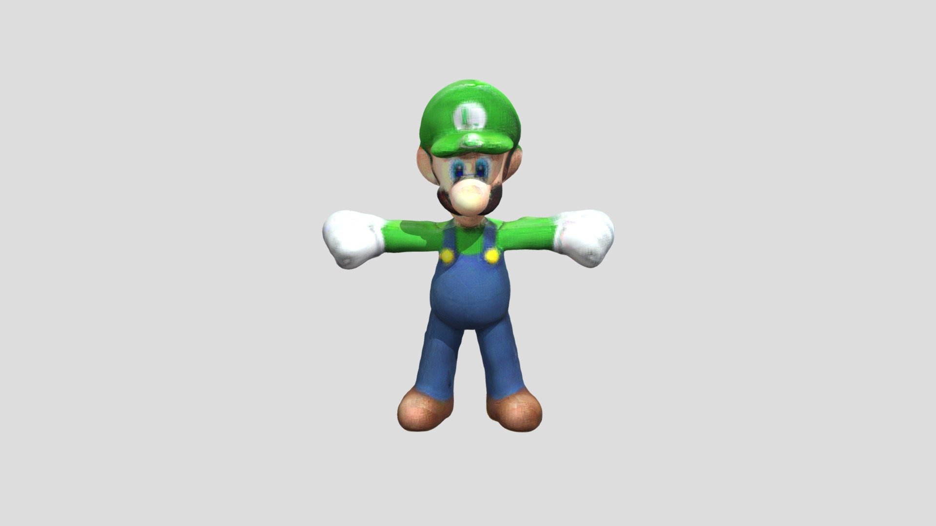 luigi - 3D model by 1236 (@catblanc) [5237358] - Sketchfab